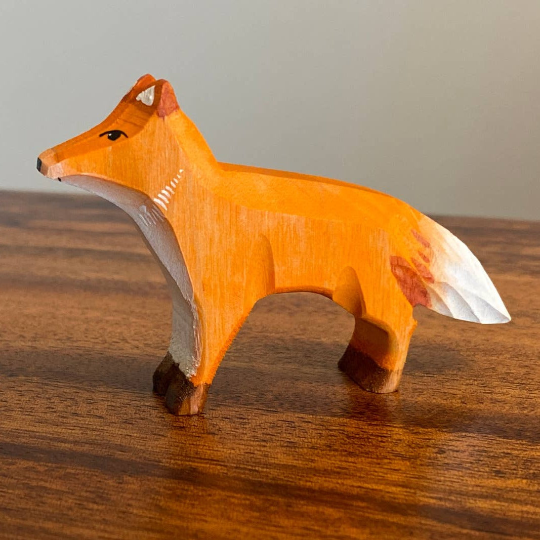 Wooden Fox – A Toy Garden