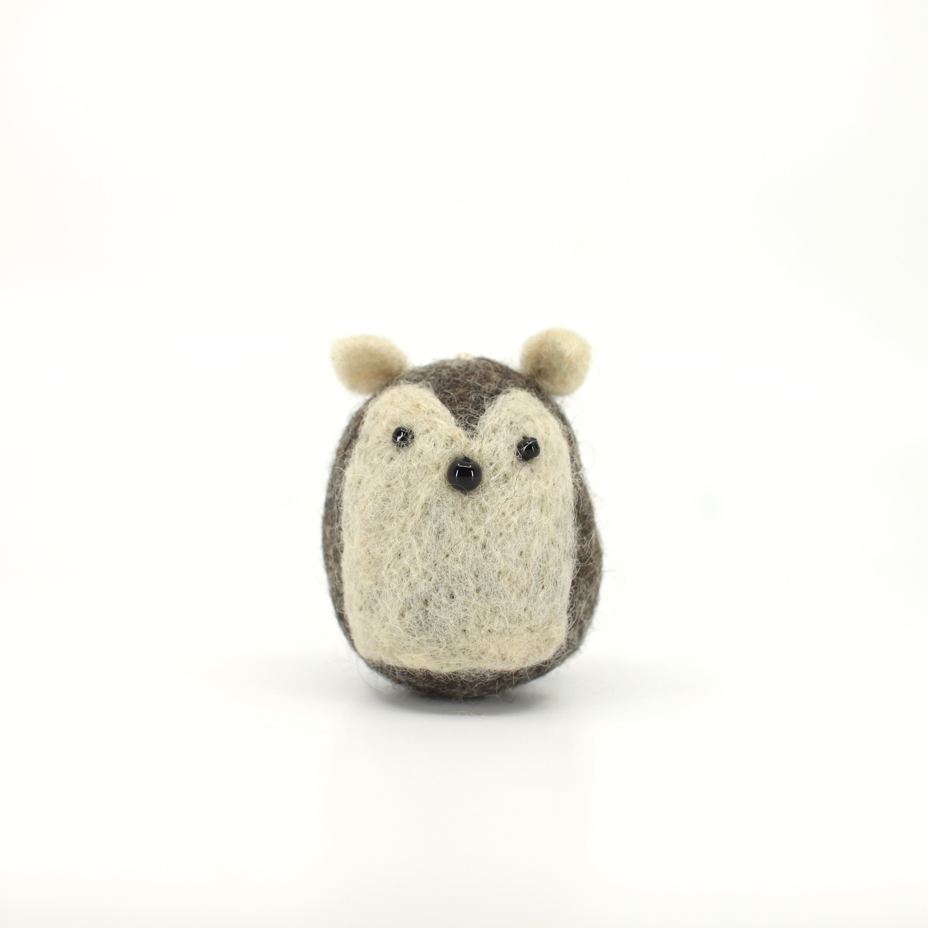 Furry Felt Hedgehog – A Toy Garden