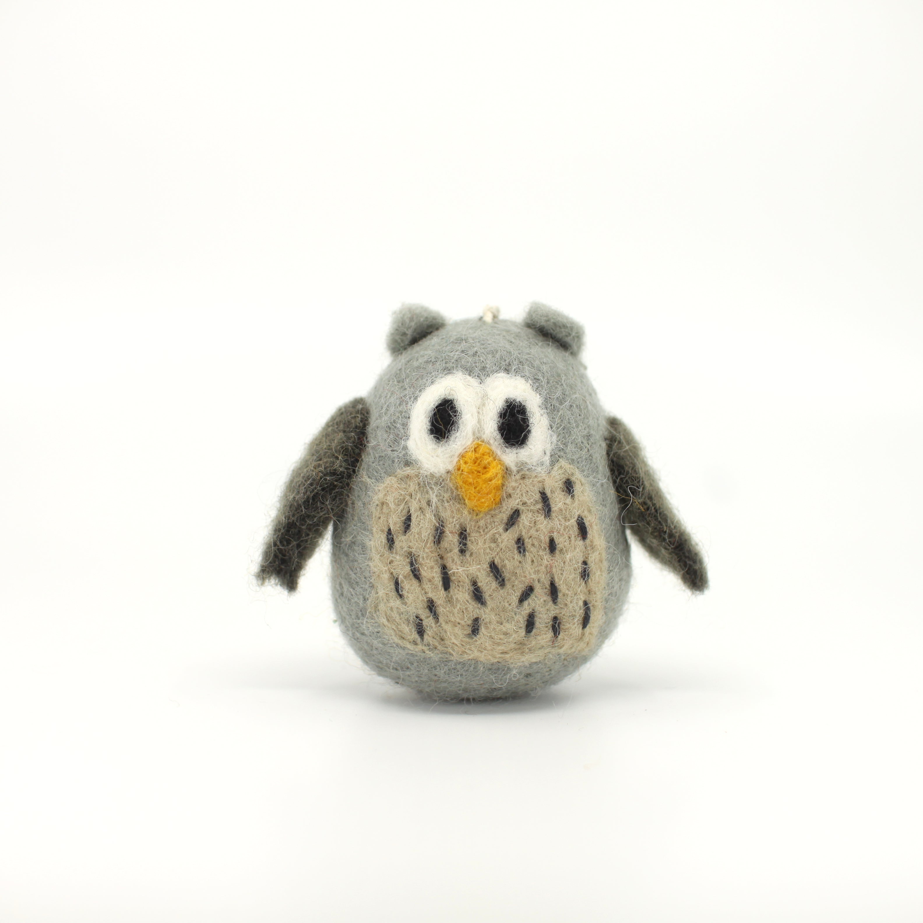 Furry Felt Owl – A Toy Garden