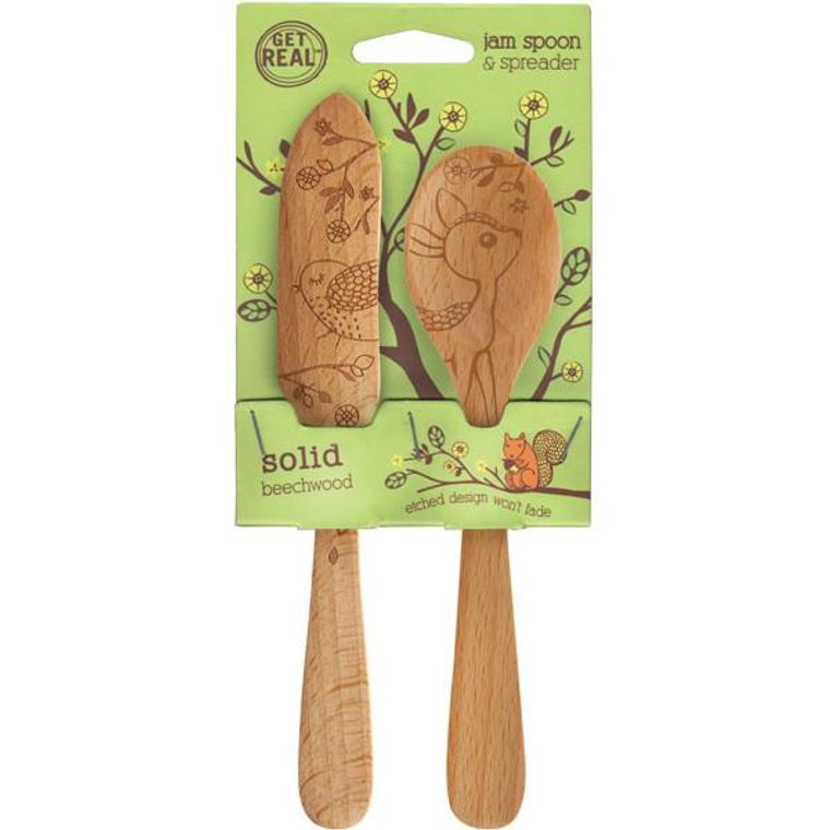 Woodland Jam Spoon & Spreader Set – A Toy Garden